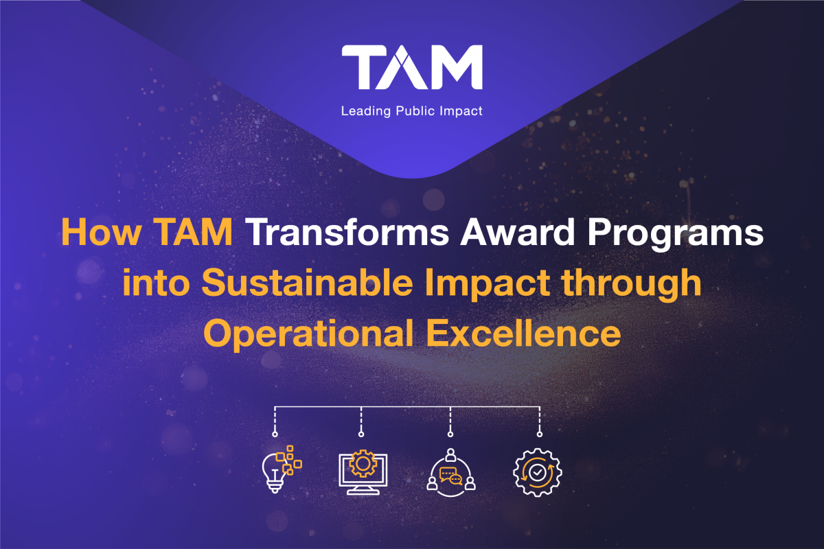 TAM Award Programs: Sustainable Impact through Operational Excellence